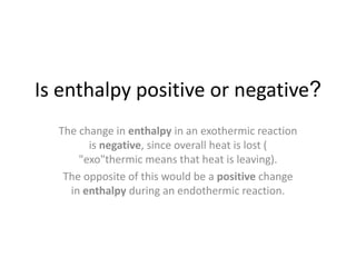 Latent heat and enthalpy | PPTX