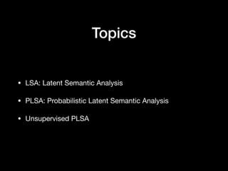 Latent semantic analysis | PDF