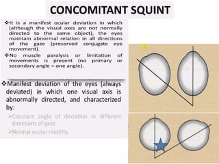 Latent and concomitant strabismus | PPT