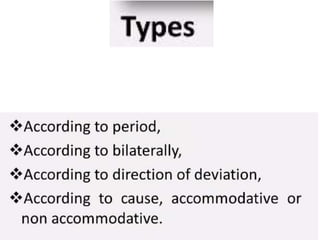 Latent and concomitant strabismus | PPT
