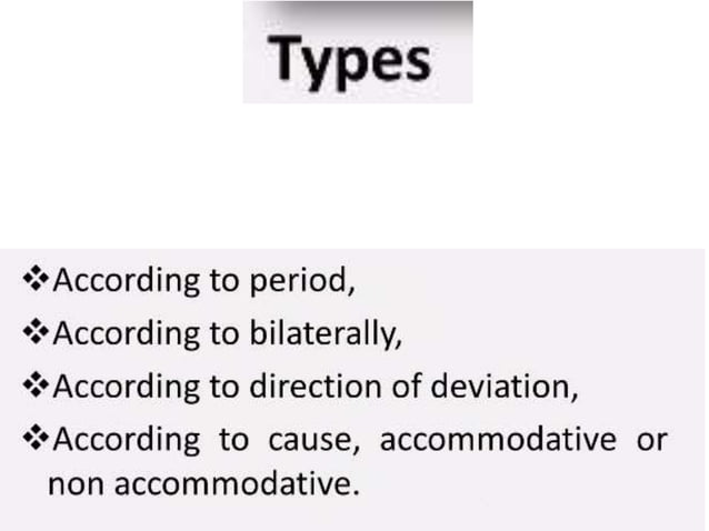 Latent and concomitant strabismus | PPT