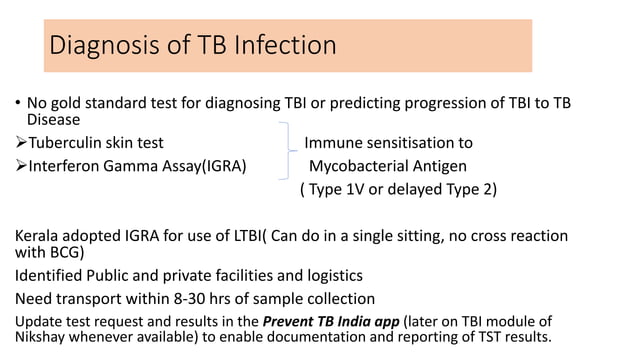 Latent TB Guideline.pptx | Lung and Respiratory Health | Diseases and ...