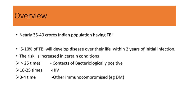 Latent TB Guideline.pptx | Lung and Respiratory Health | Diseases and Conditions