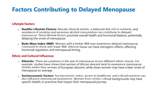 Understanding Late Onset Menopause: Navigating Reproductive Changes ...