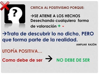 LA TEORIA CRITICA | PPTX
