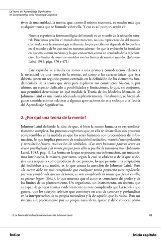 La teoría del aprendizaje siginificativo | PDF