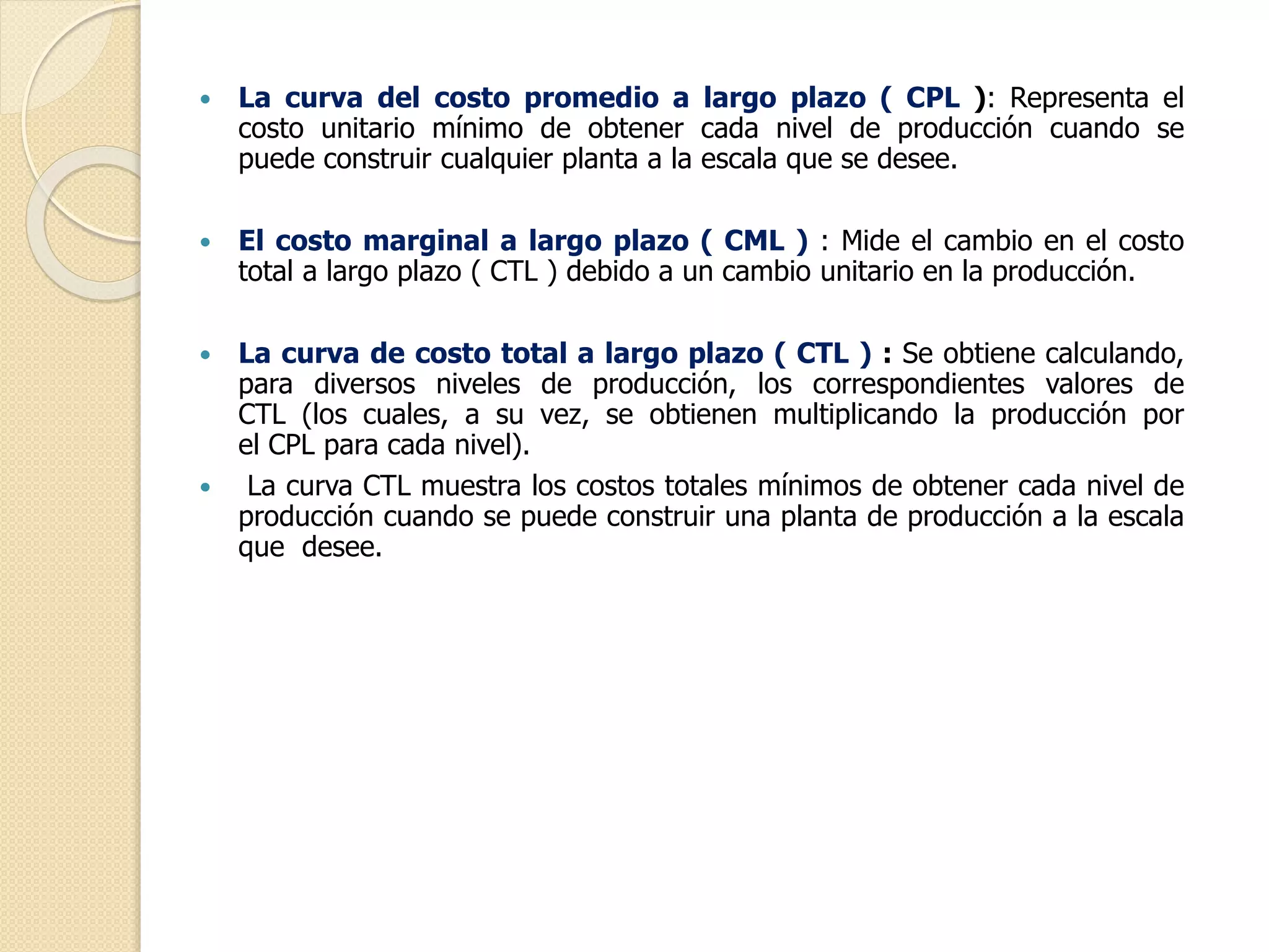 La teoria de costo de produccion | PPTX | Business Accounting & Finance ...