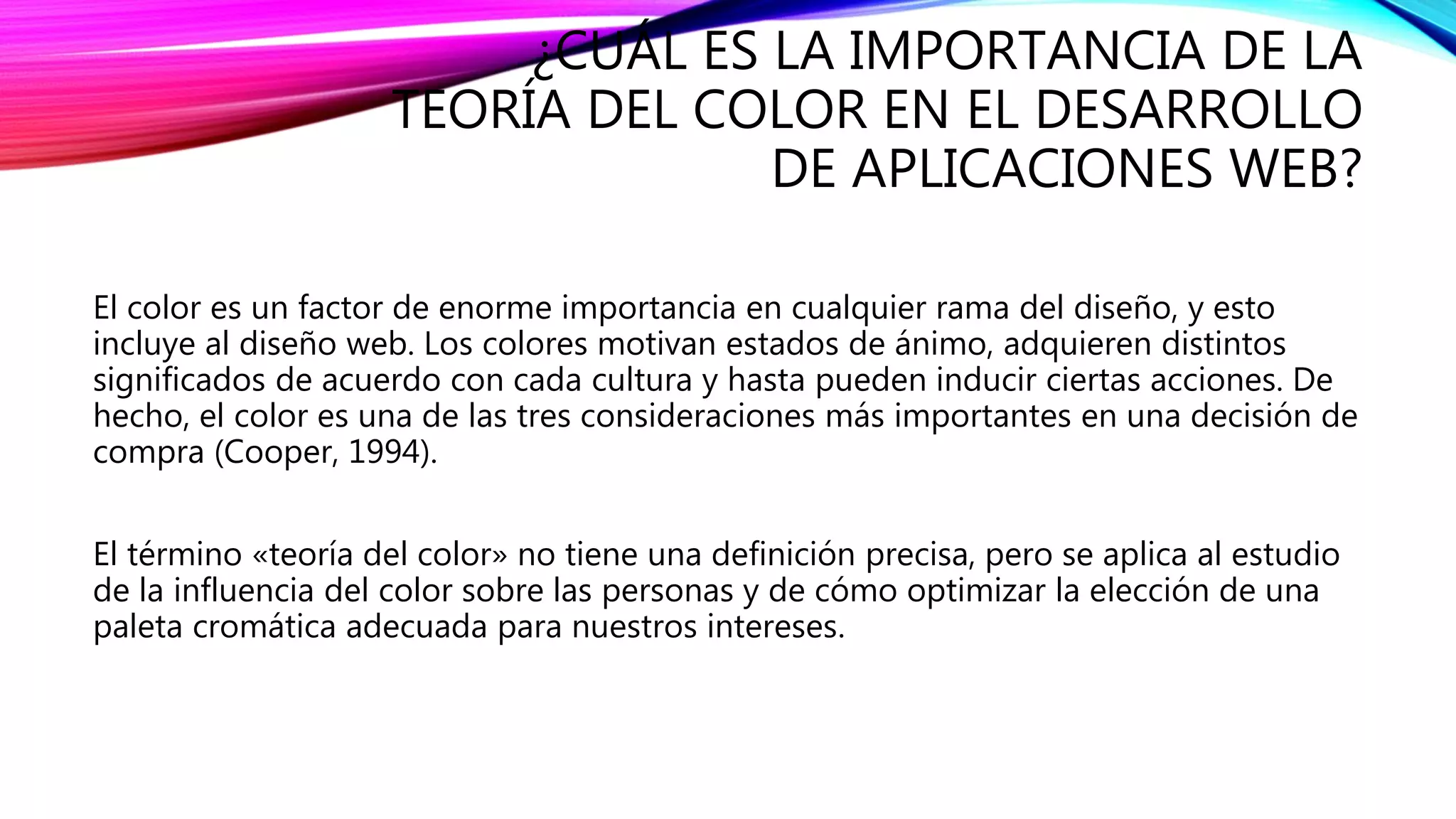 La teoria del color | PPTX | Fine Art