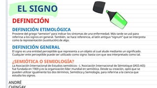 La Teoria del signo de comunicación de comunicación comunicativa | PPTX