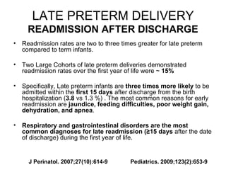 Late preterm delivery | PPT