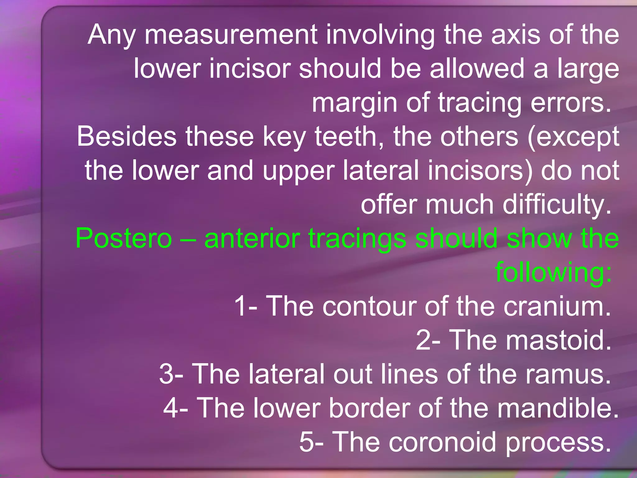lateral cephalometric analysis in orthodontic | PPT