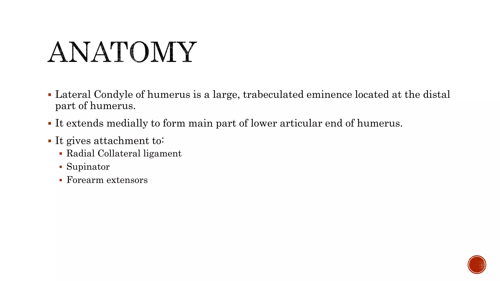 Lateral condyle fracture of humerus in children | PPTX