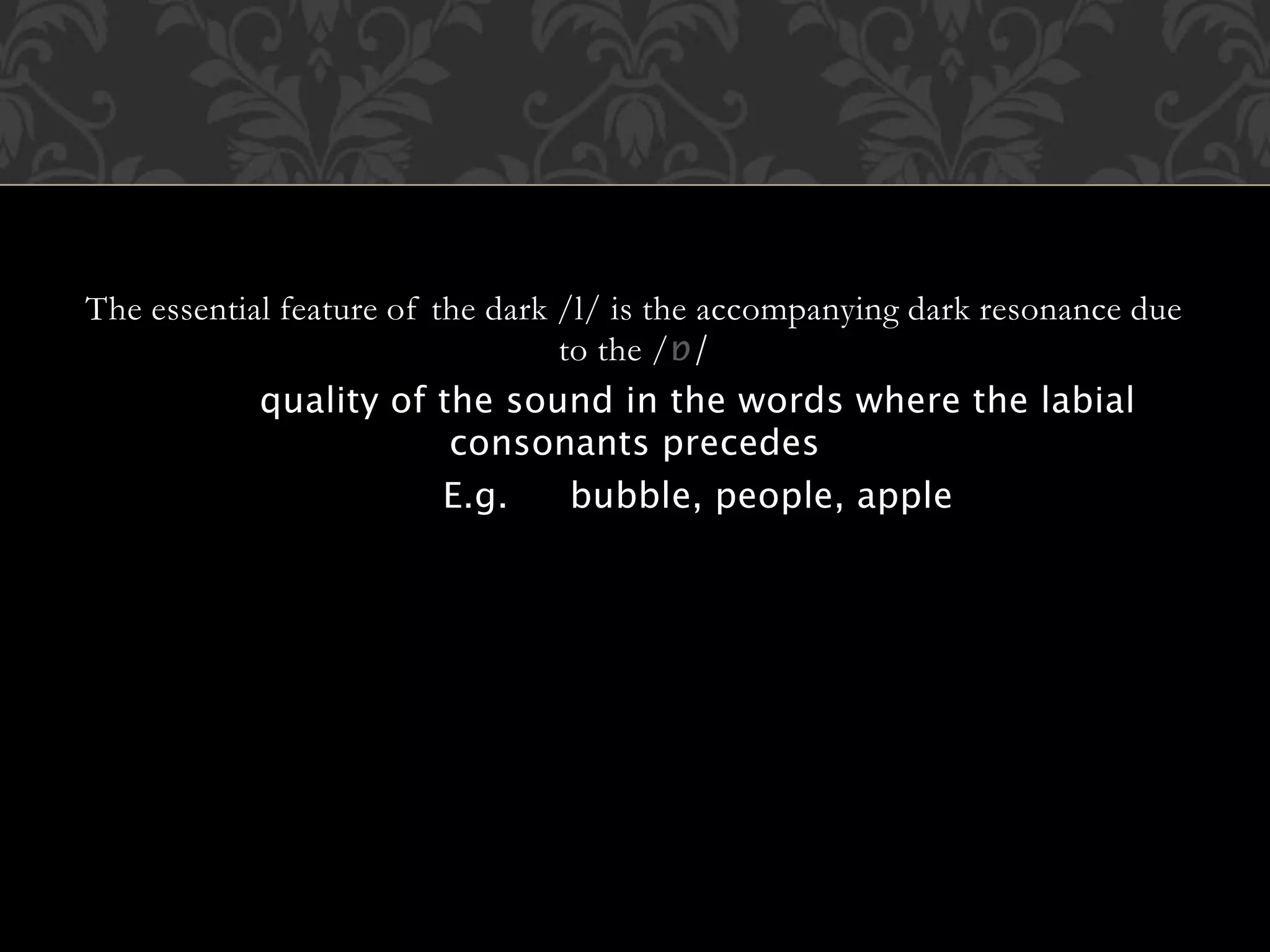 Lateral consonant | PPTX
