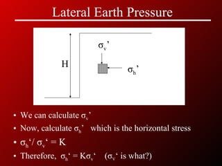 Lateral earth pressure | PPT
