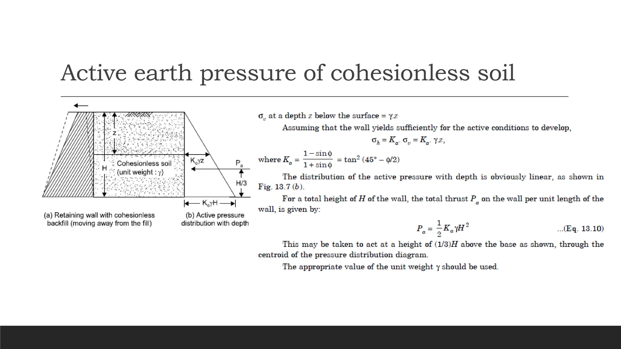 Lateral earth pressure Theories Design of retaining.pptx