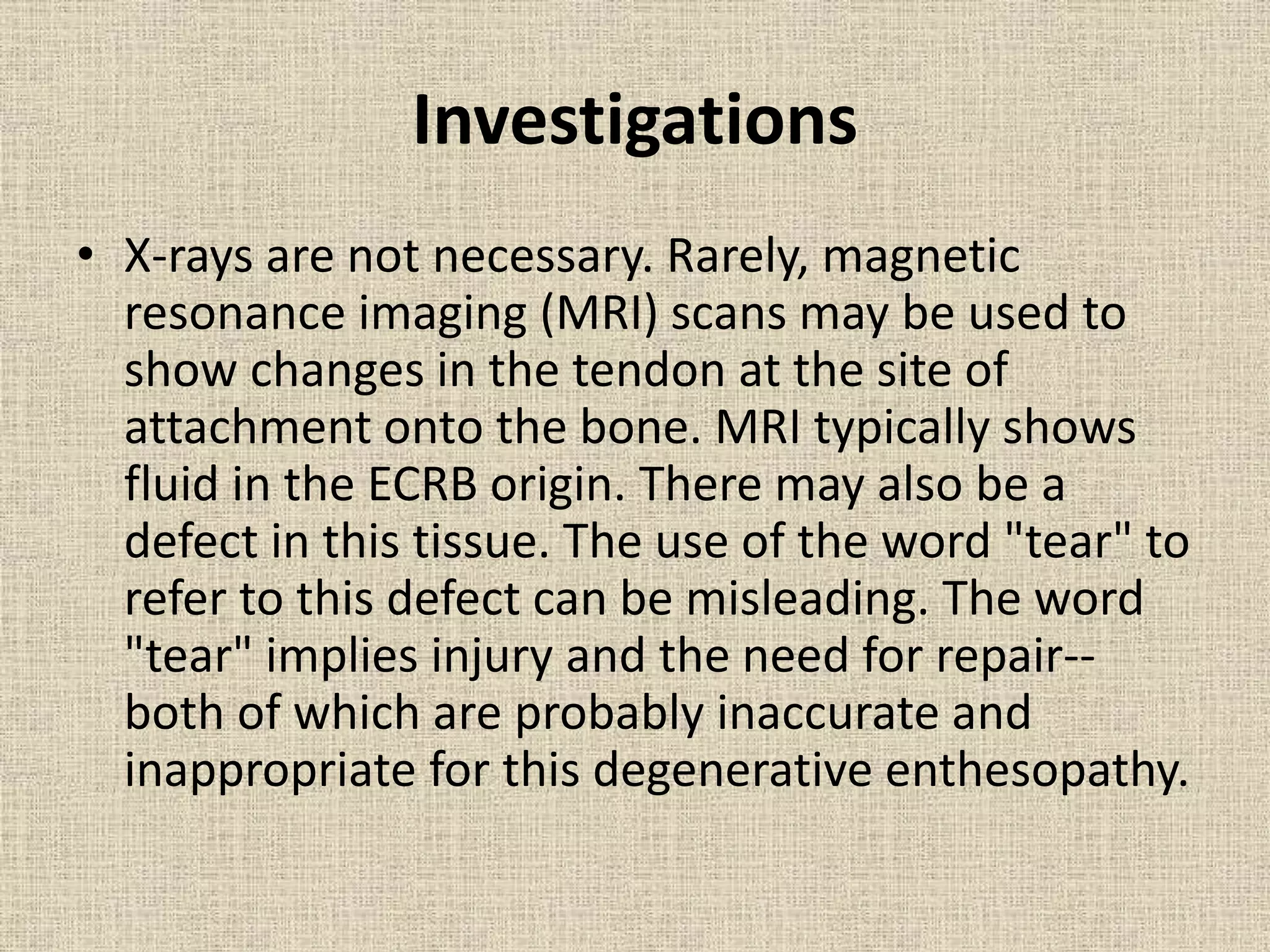 Lateral epicondylitis | PPTX
