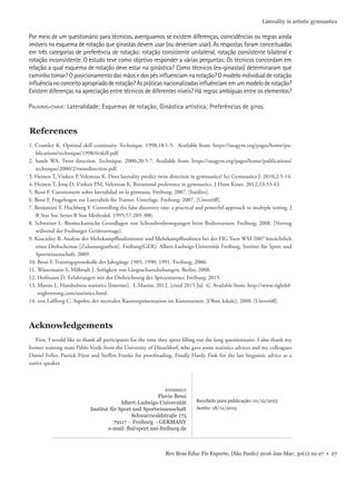 Lateralidade - Educação Física GA | PDF