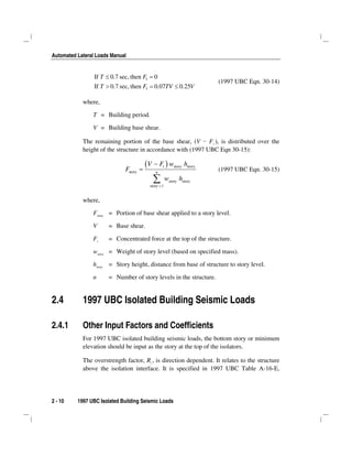 Lateral loads manual | PDF