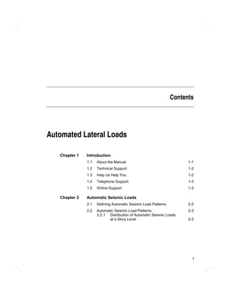 Lateral loads manual | PDF
