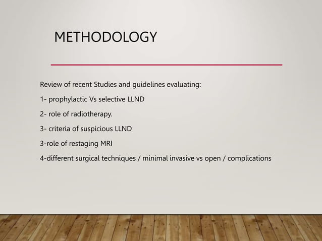 Lateral Lymph Node Dissection Pptx