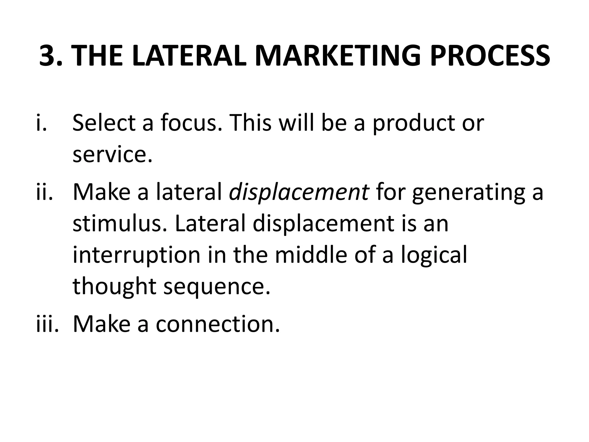 Lateral marketing | PPTX
