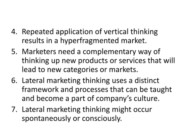 Lateral marketing | PPTX