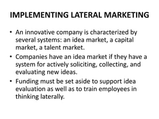 Lateral marketing | PPTX