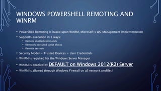 Lateral Movement with PowerShell | PPT