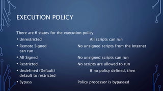Lateral Movement with PowerShell | PPT