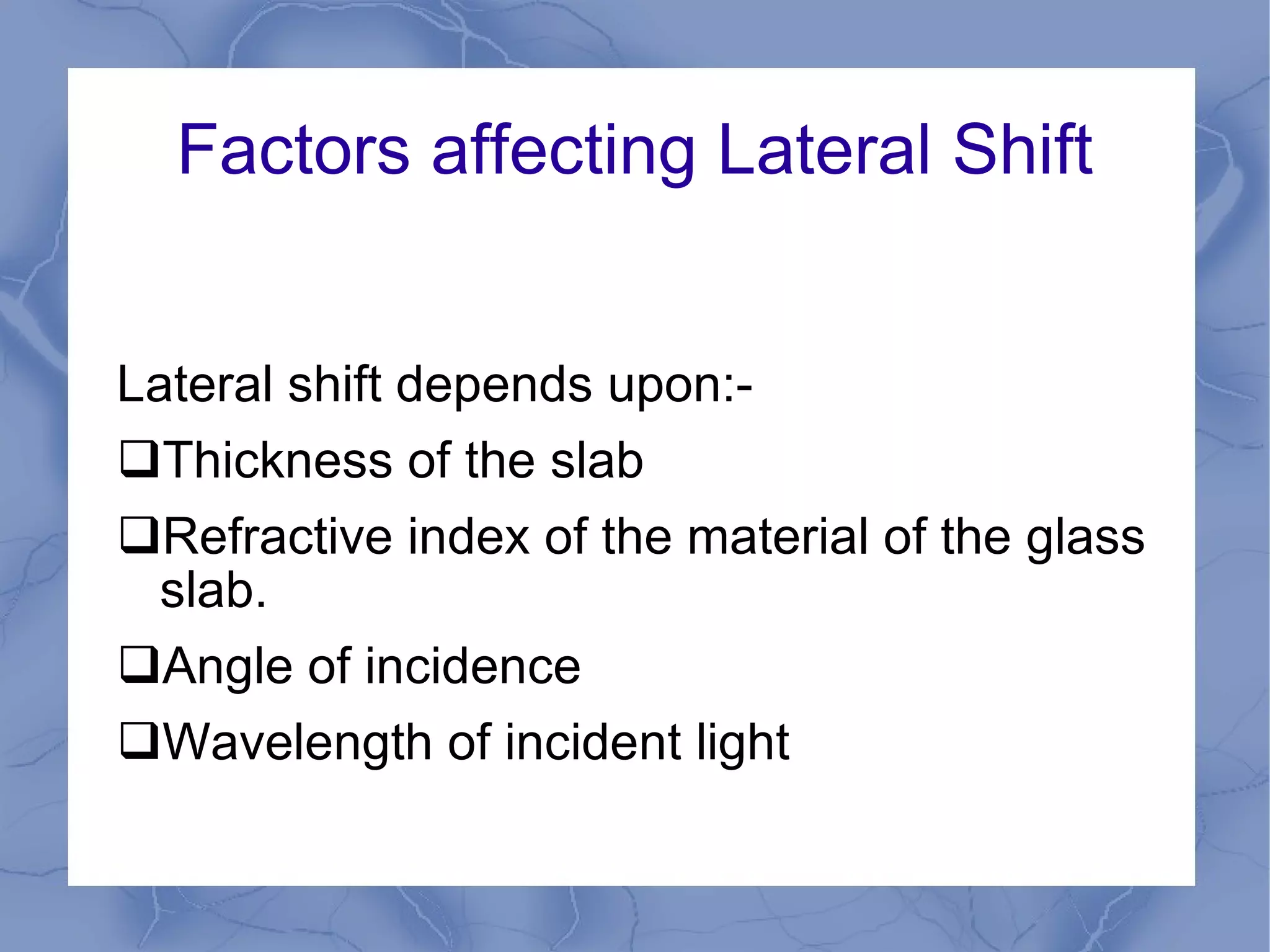 Lateral shift | PPT