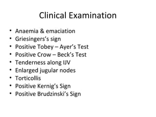 Lateral sinus thrombosis | PPT