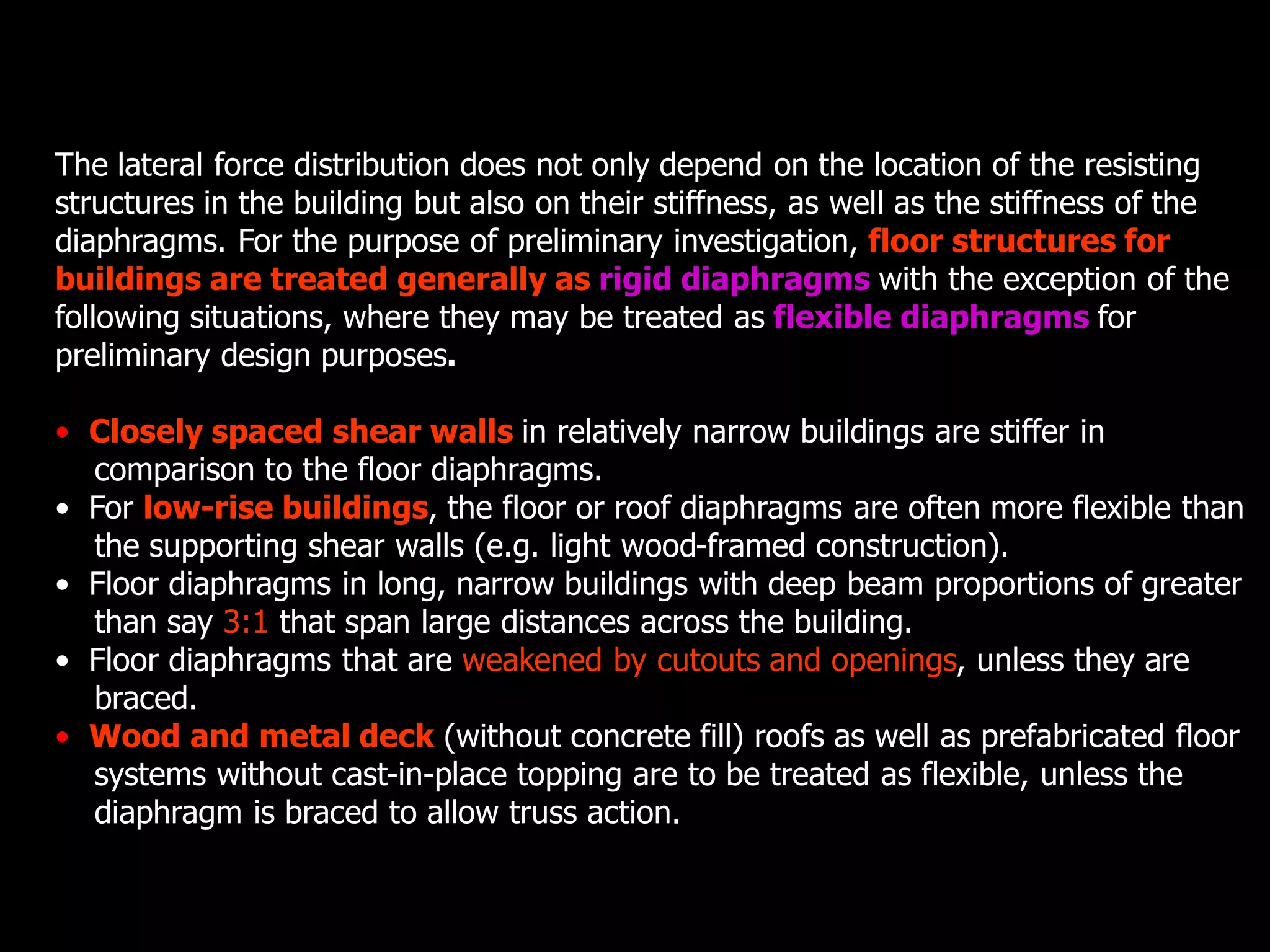 Lateral stability of building structures | PDF