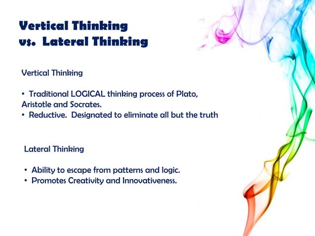 Lateral Thinking | PPTX