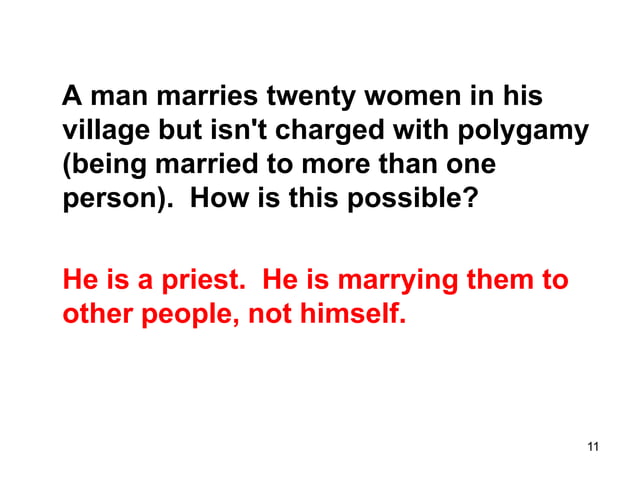 Lateral Thinking Questions | PPTX