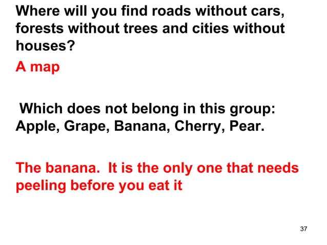 Lateral Thinking Questions | PPTX