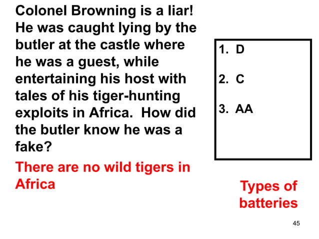 Lateral Thinking Questions | PPTX