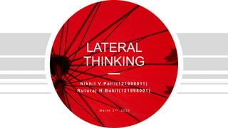 Lateral thinking | PPT