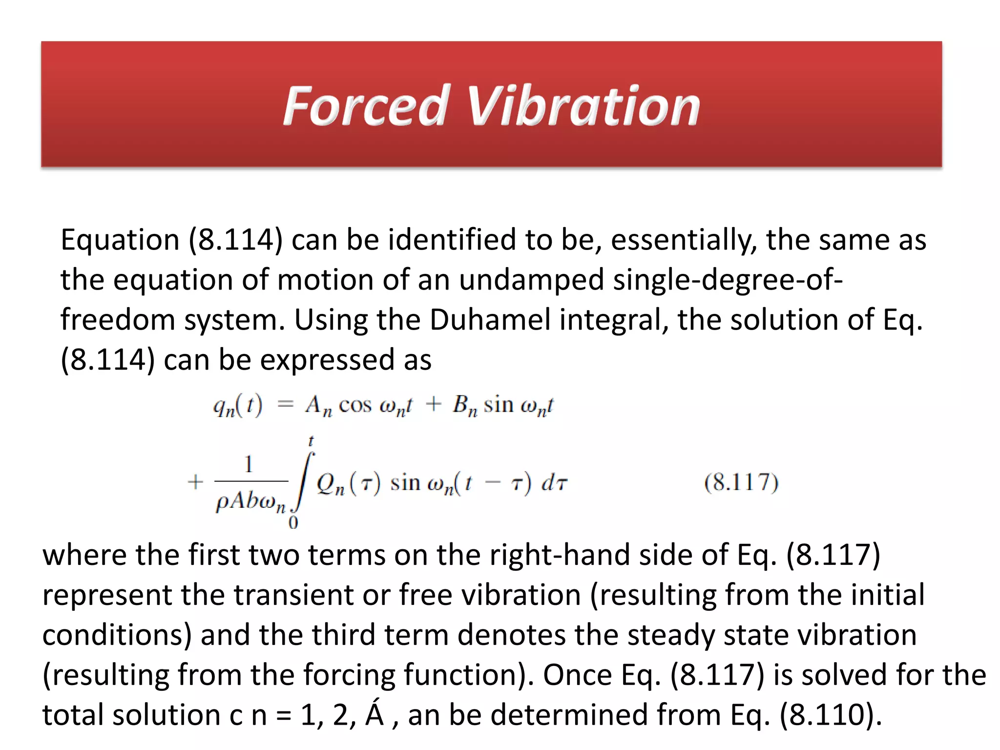 Lateral or transverse vibration of thin beam | PDF