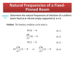 Lateral or transverse vibration of thin beam | PDF