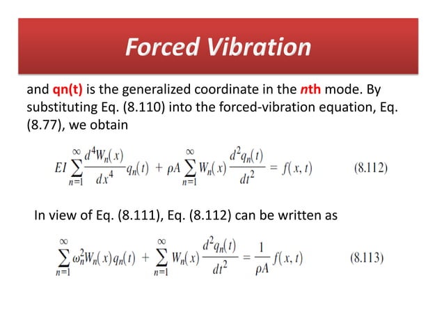 Lateral Or Transverse Vibration Of Thin Beam Pdf