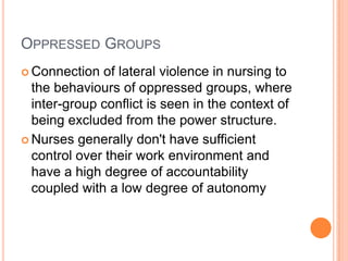Lateral Violence | PPTX
