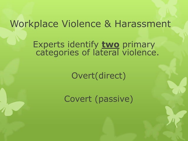 Lateral Violence in Nursing | PPTX | Parenting Babies and Toddlers ...