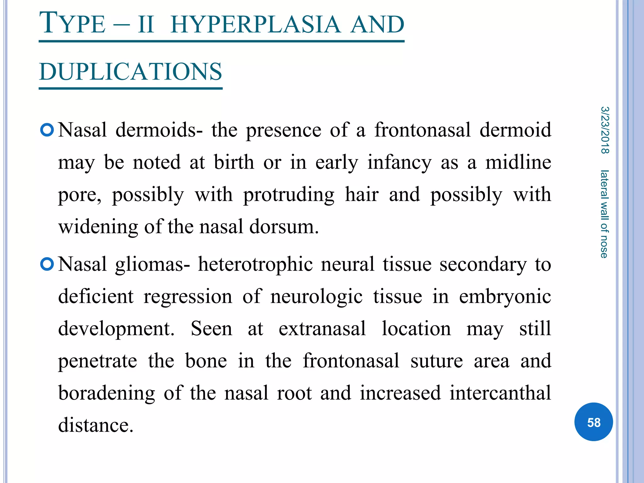 Lateral wall of nose | PPTX