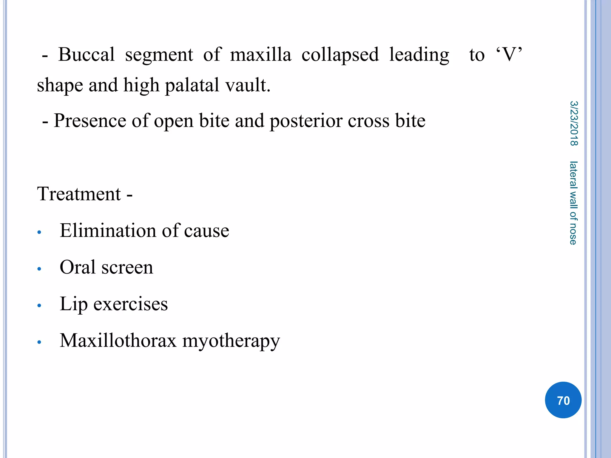 Lateral wall of nose | PPTX
