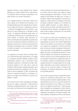 La tercera ola populista de america latina | PDF