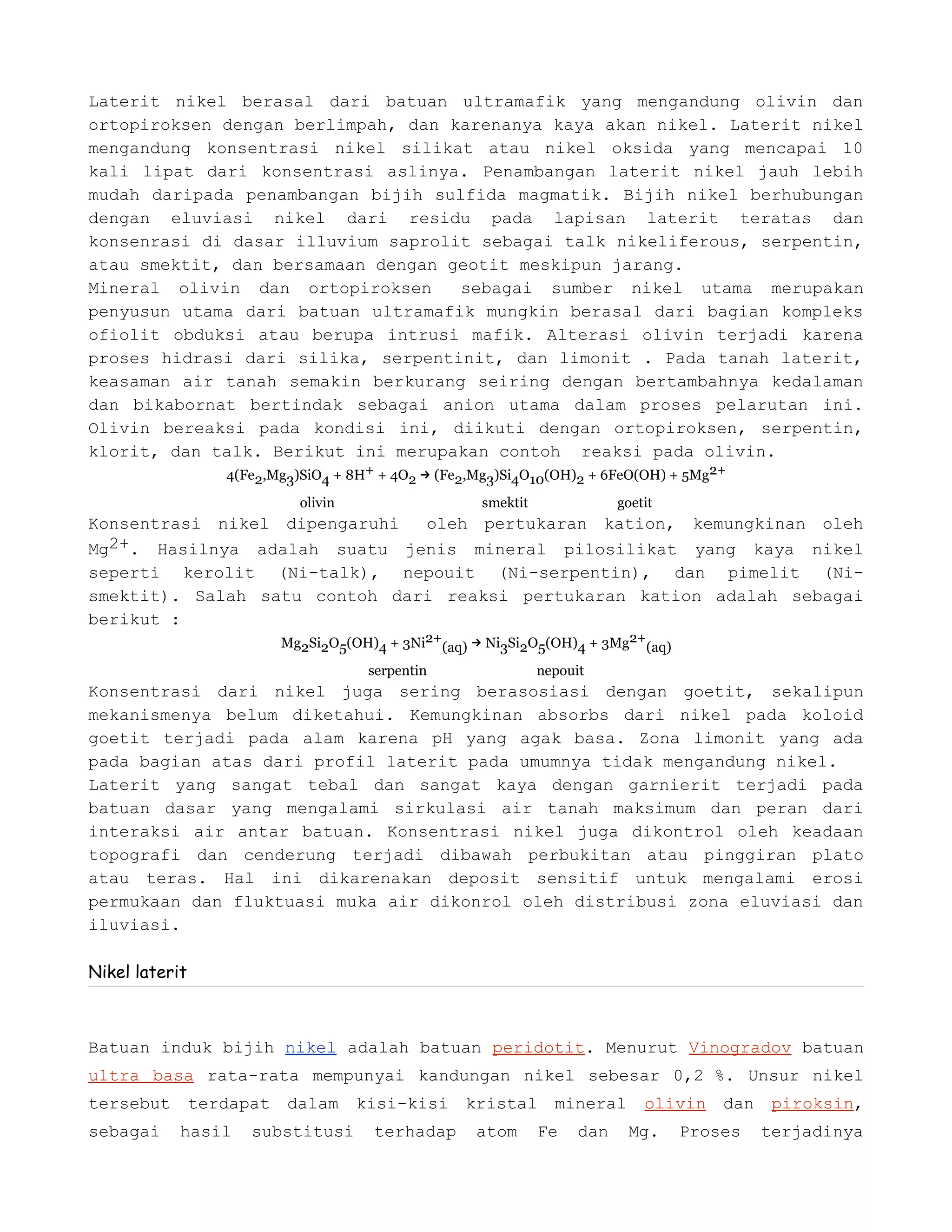 Laterit dan-endapan-bijih | PDF