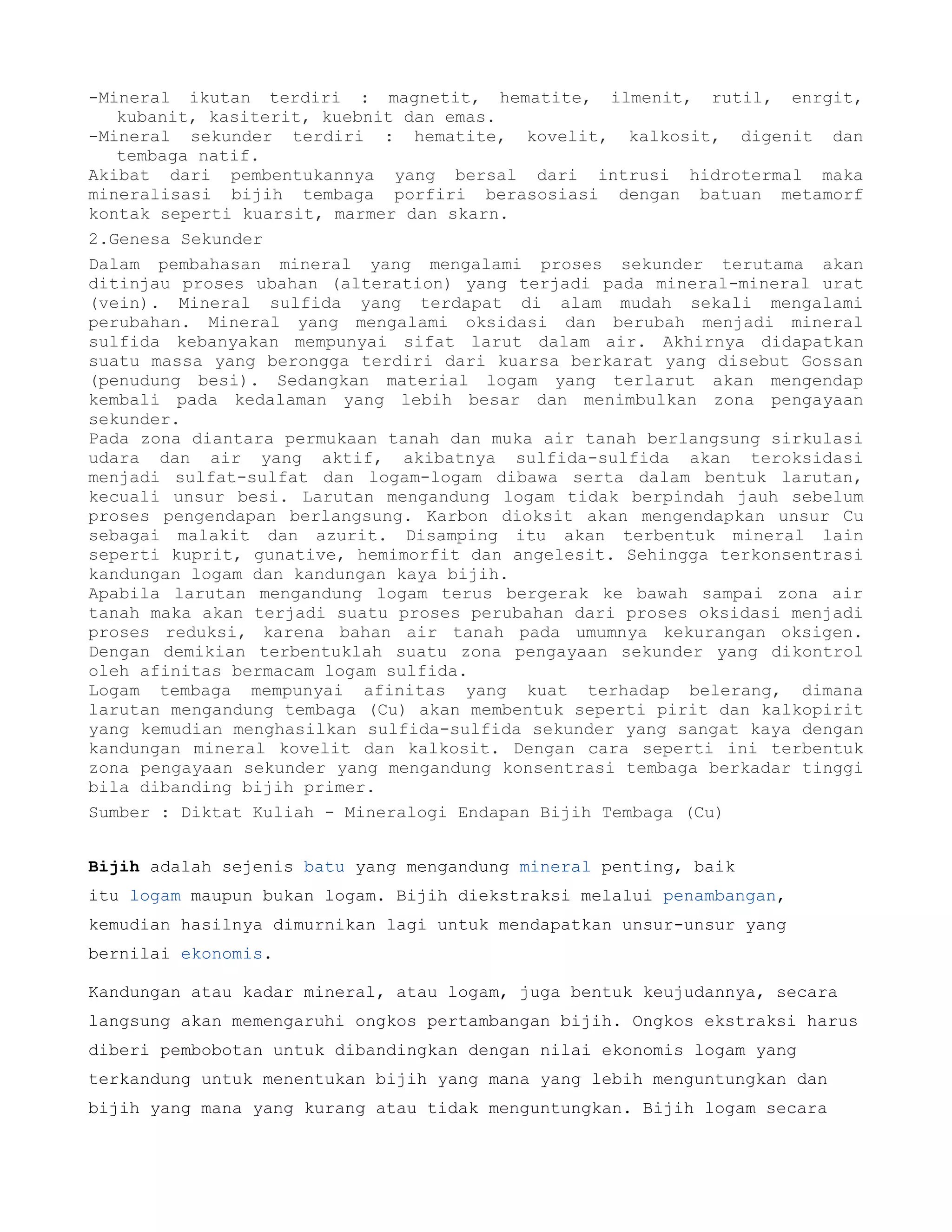 Laterit dan-endapan-bijih | PDF