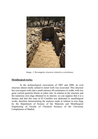 Late roman metallurgy in el castro of el castillón | PDF | Geology ...