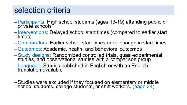 Later school start times for supporting the education.pptx