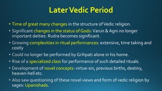 Later vedic religion | PDF